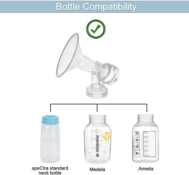 Flange for spectra, 17 mm w/valve/membrane/Flange adapter – Ana Wiz